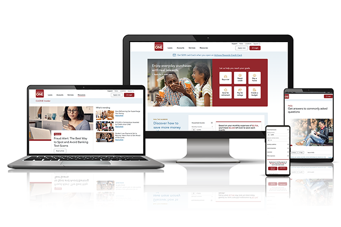 The New CUONE.org is Here | Website Upgrade | Credit Union ONE