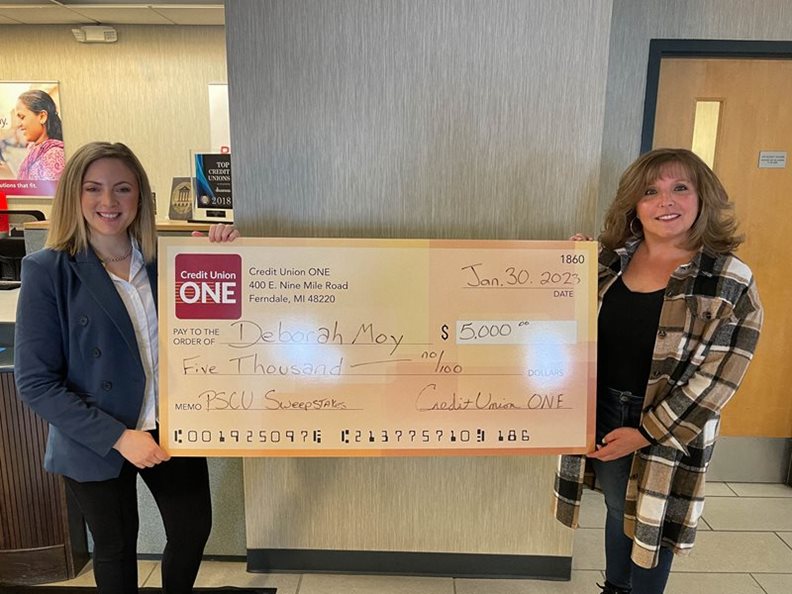 Member Wins $5,000 In PSCU 2022 Sweepstakes | Credit Union ONE